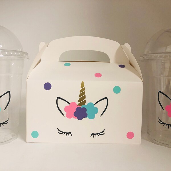 Unicorn Box - Etsy