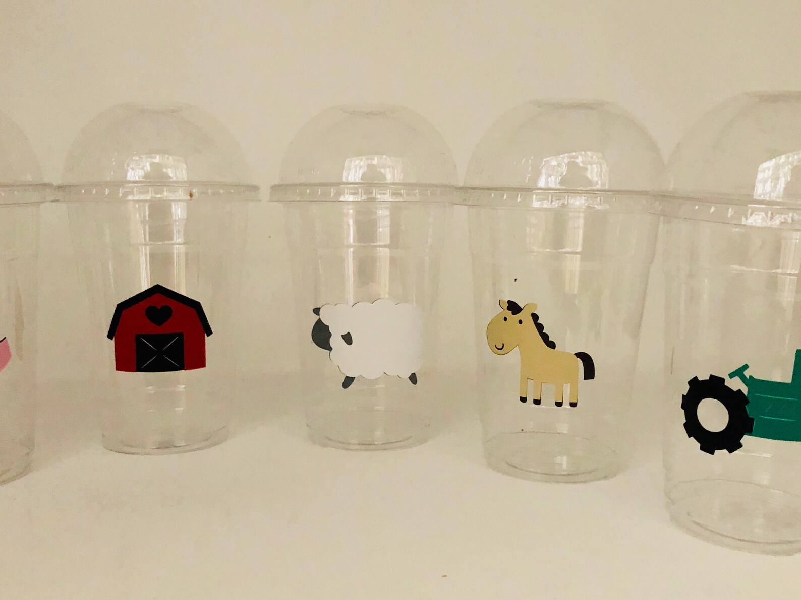 Farm Party Cups Farm Birthday Party Farm Baby Shower Farm - Etsy
