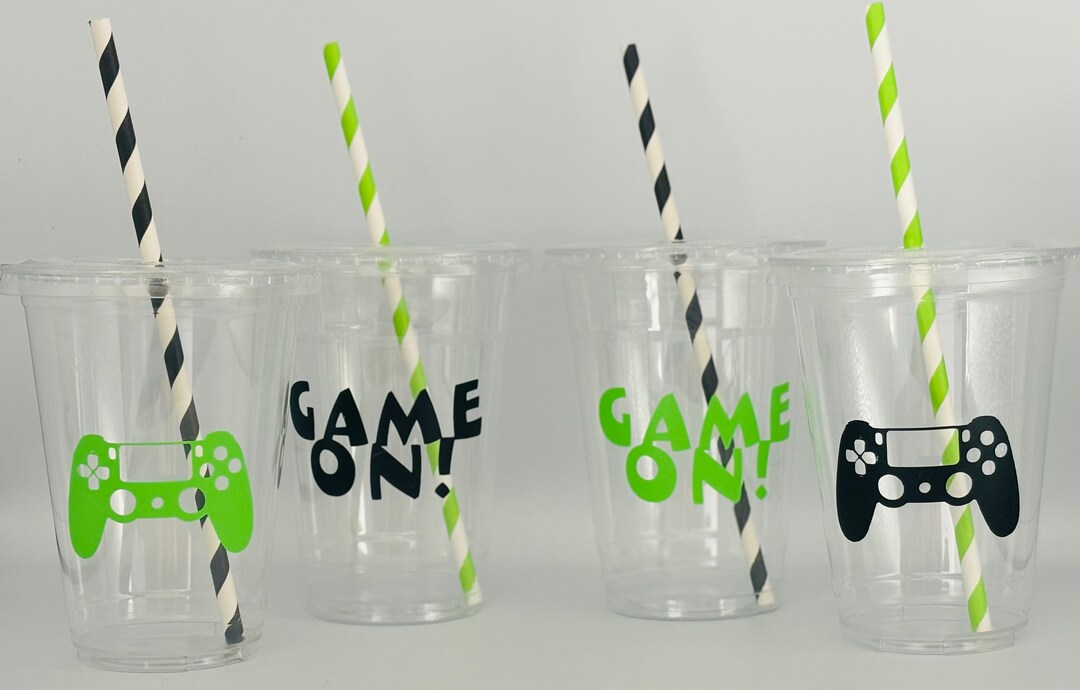 Video Game Party Cups, Gaming Party, Gamer Party Cups, Video Game ...