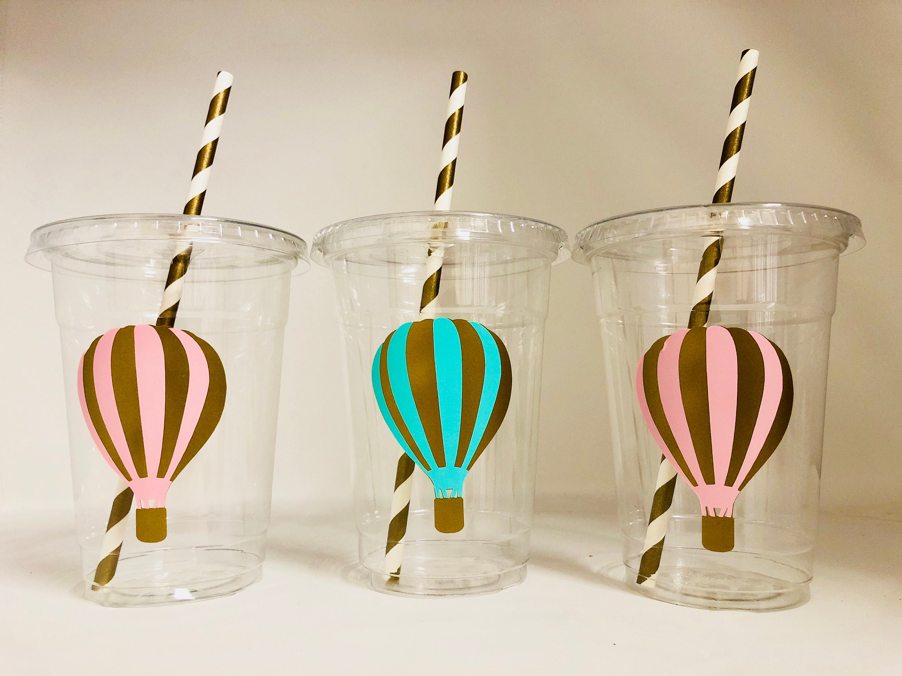 Hot Air Balloon Party Cups up up and Away Baby Shower Cups | Etsy