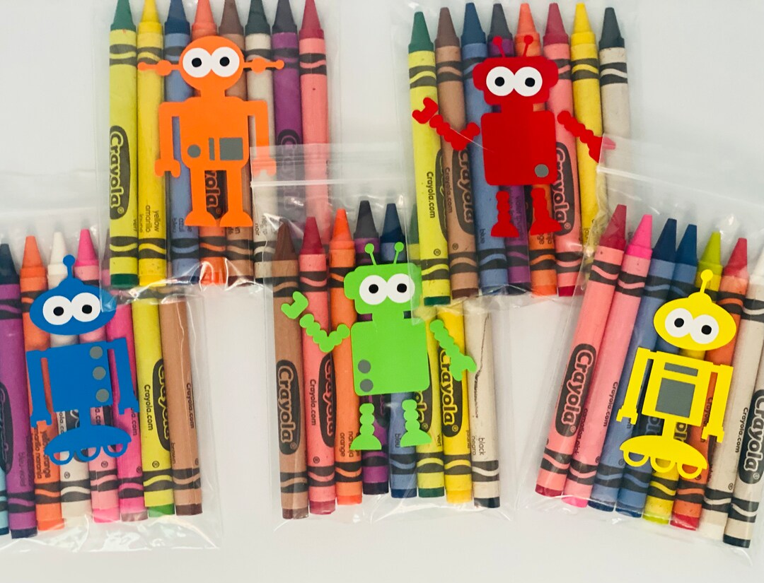 Robot Party Favors, Robot Birthday Party Favor, Robot Baby Shower ...