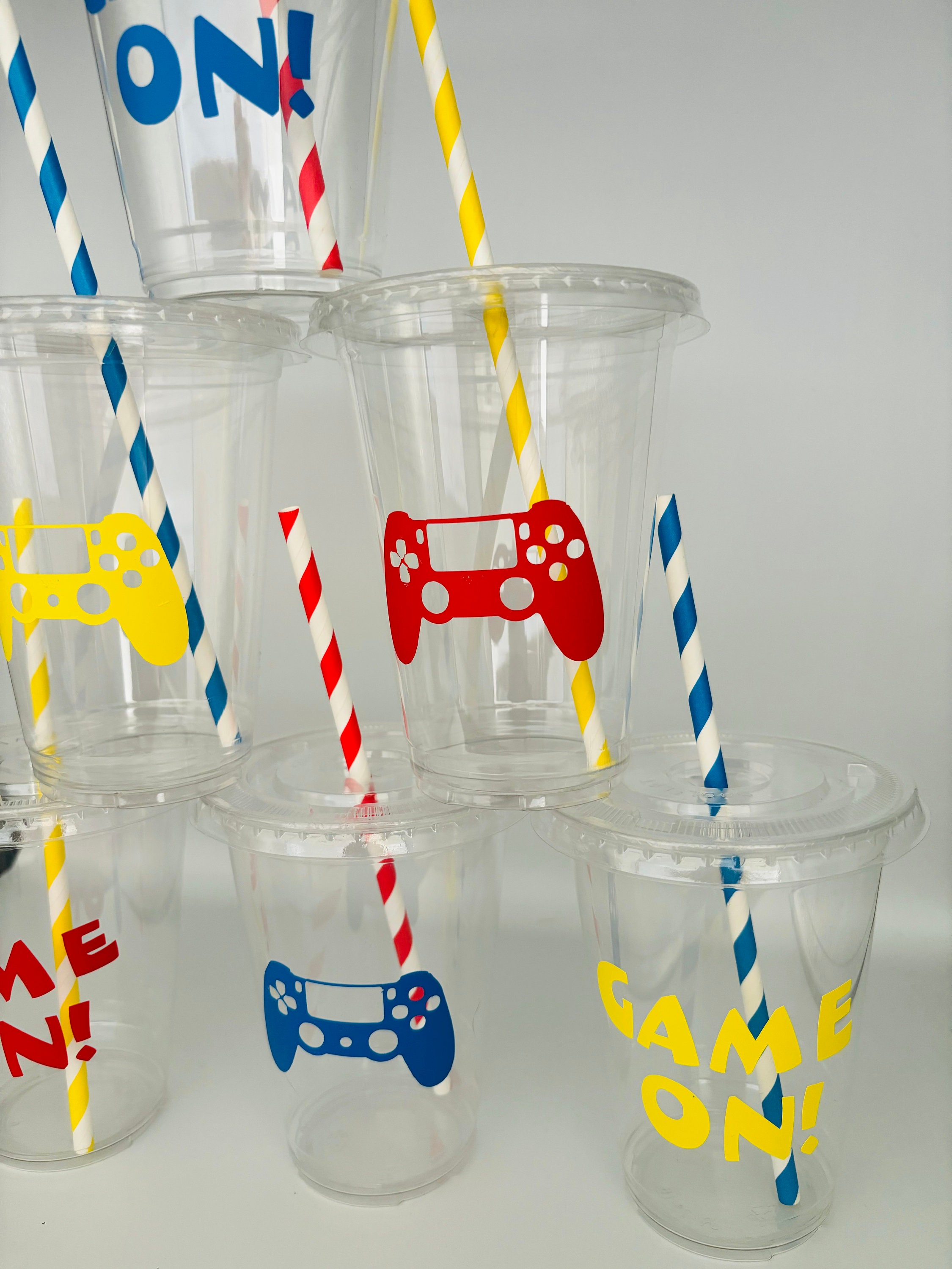 Video Game Party Cups, Gaming Party, Gamer Party Cups, Video Game ...