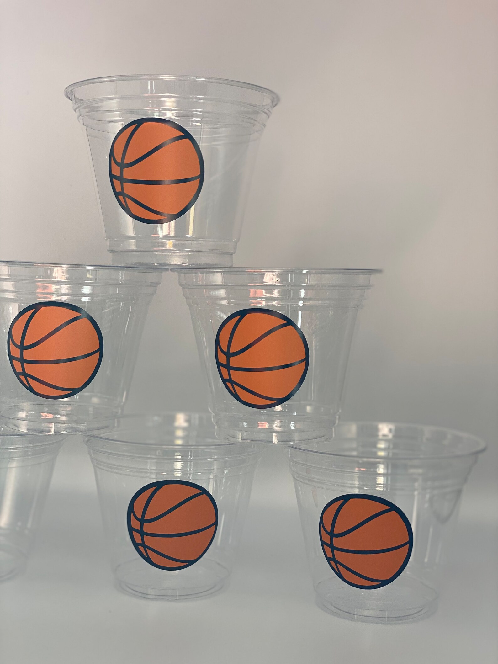 Basketball Party Cups, Basketball Birthday Party, Basketball Party ...