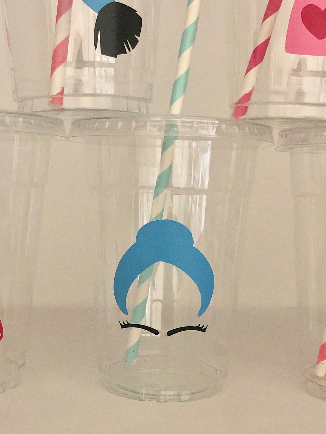 Spa Party Cups Spa Birthday Party Spa Party Spa Birthday - Etsy