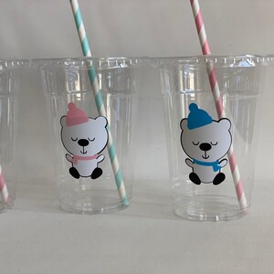 Polar Bear Party Cups, Polar Bear Birthday Party, Polar Bear Party ...