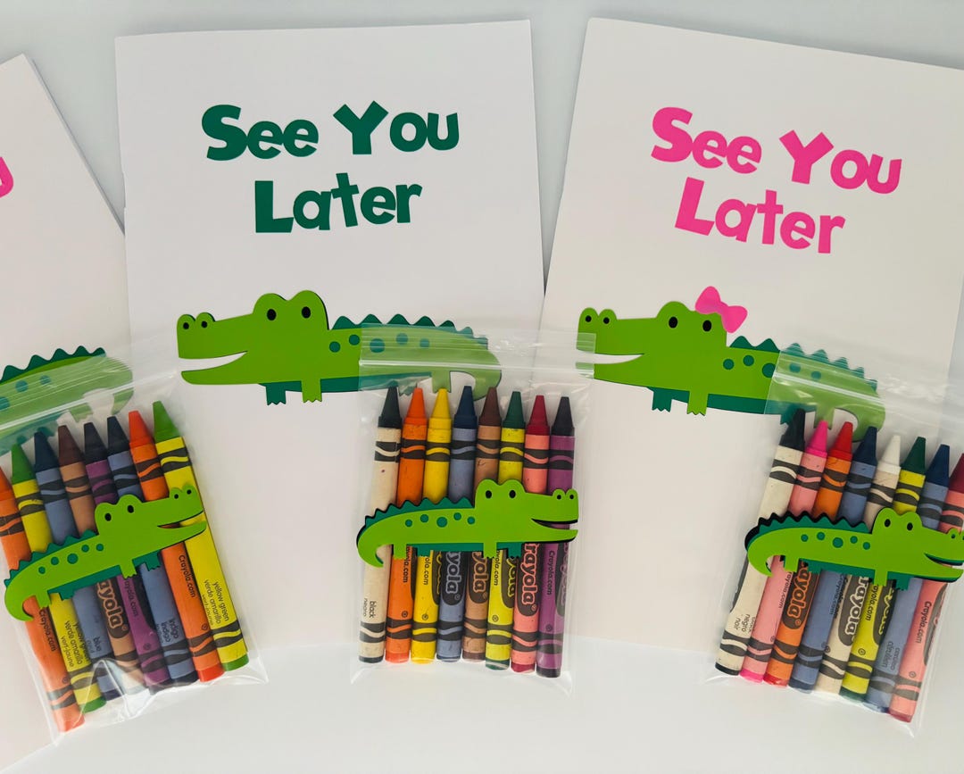 Alligator Party Favors, Alligator Birthday Party, Alligator Party Favor ...