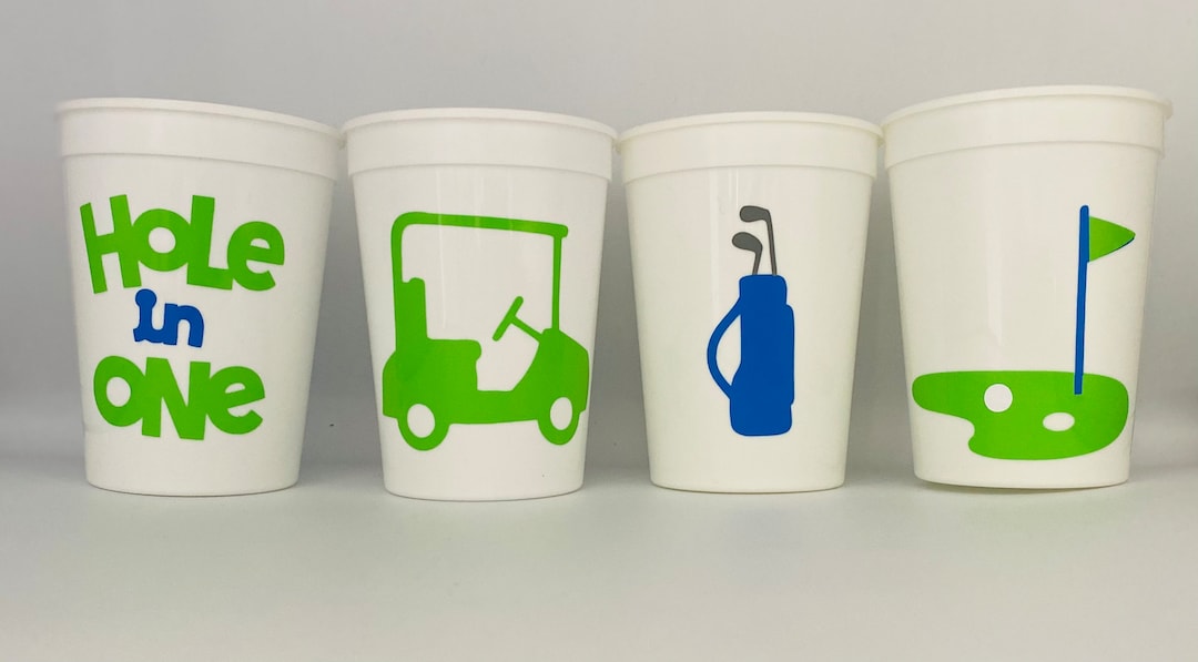 Golf Party Cups,golfer Party, Golf Birthday Party, Golf Baby Shower ...