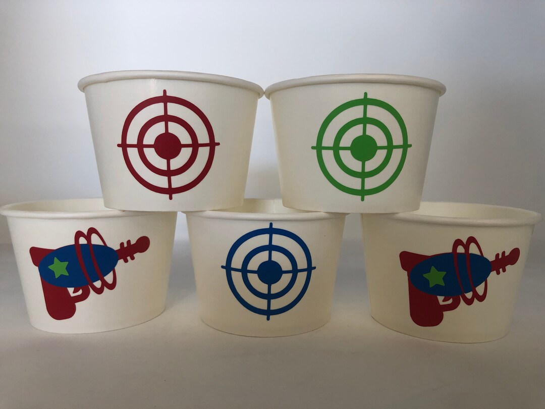 Lazer Tag Party Cups, Lazer Tag Birthday Party, Lazer Tag Party Favors ...