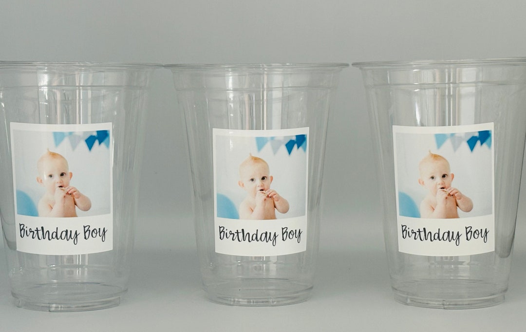Personalized Party Cups, Birthday Boy, Birthday Girl, Custom Birthday ...