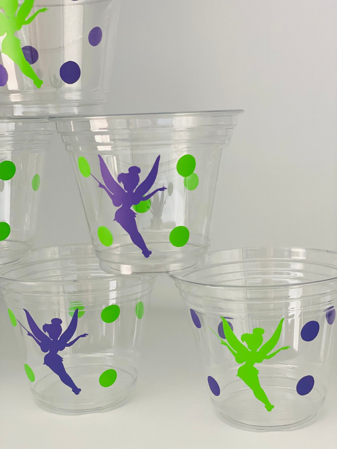 Tinkerbell Party Snack Cups Fairy Party Snack Cups - Etsy