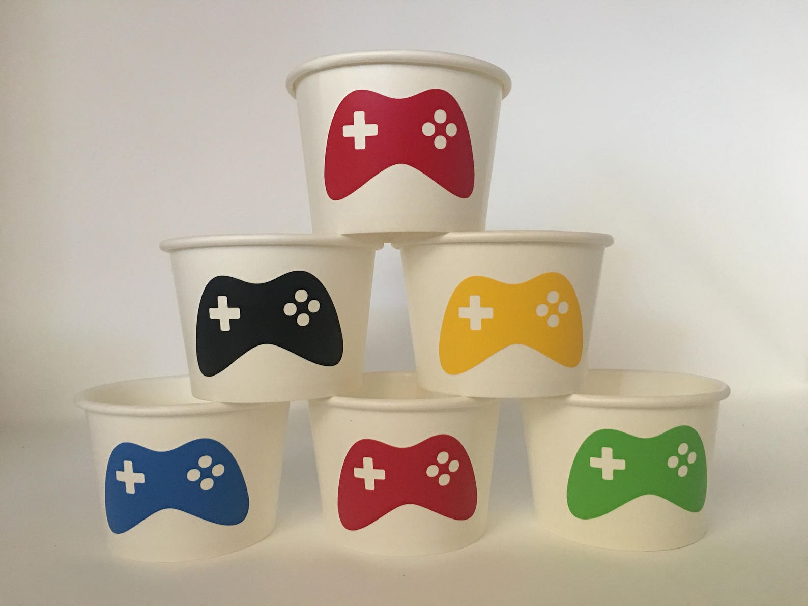 Gaming Party Snack Cups, Gamer Party Snack Cups, Video Game Party ...