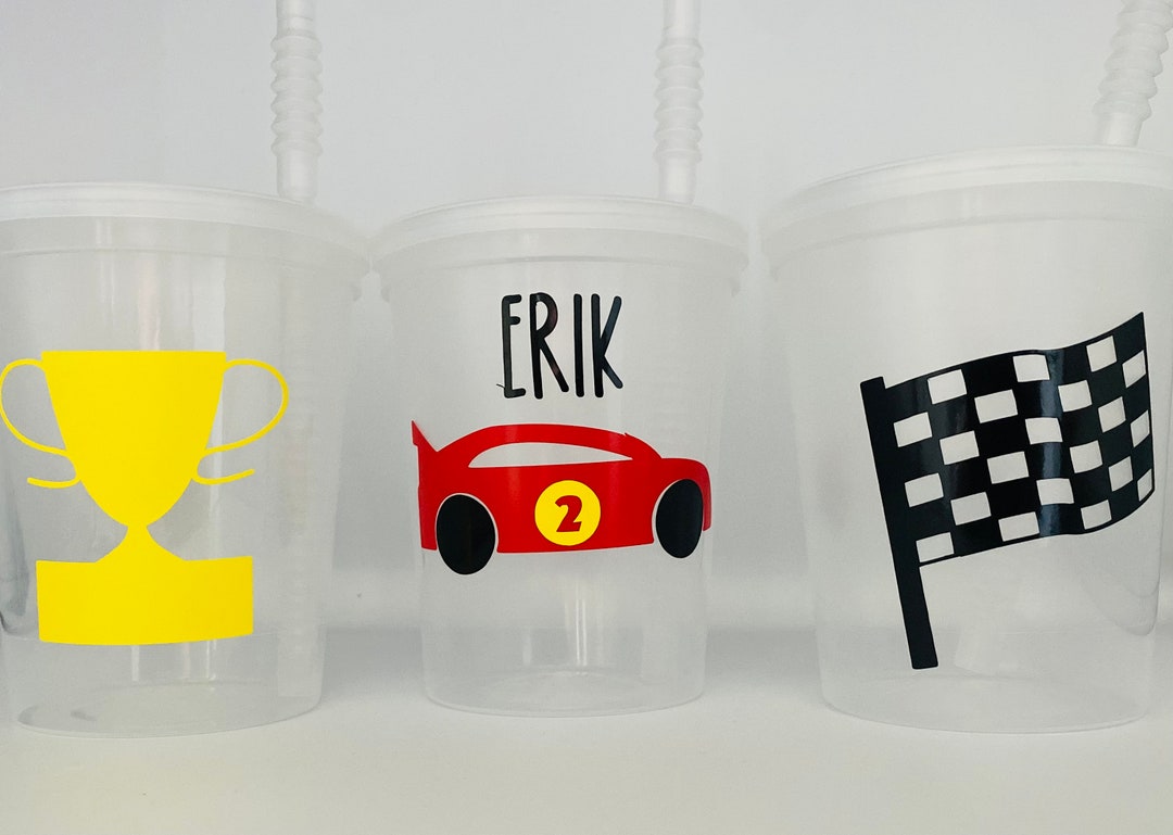 Car Party Cups,race Car Party Cups, Race Car Birthday Party, Car Baby ...