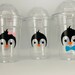 Penguin Party Cups Penguin Birthday Party Cups Penguin Party - Etsy