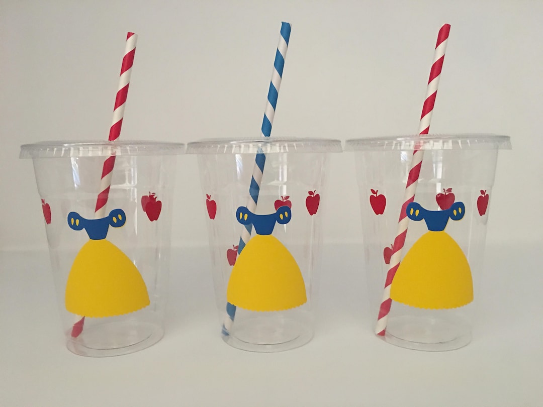 Snow White Party Cups, Snow White Birthday Party, Snow White Party ...