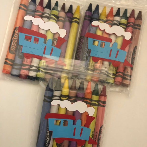 Train Party Favors - Etsy