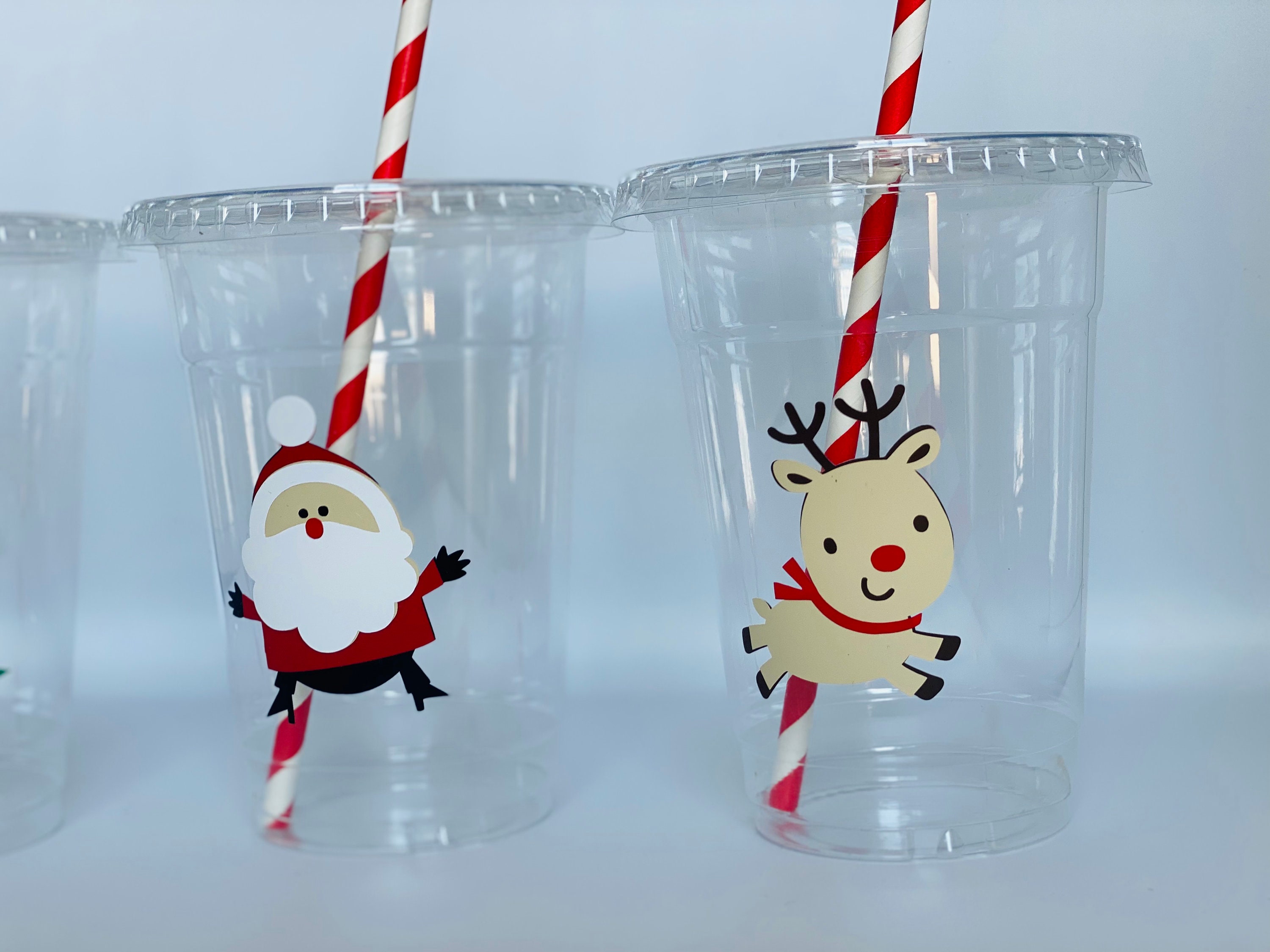 Christmas Party Cups, Santa Party Cups, Christmas Birthday Party Cups ...