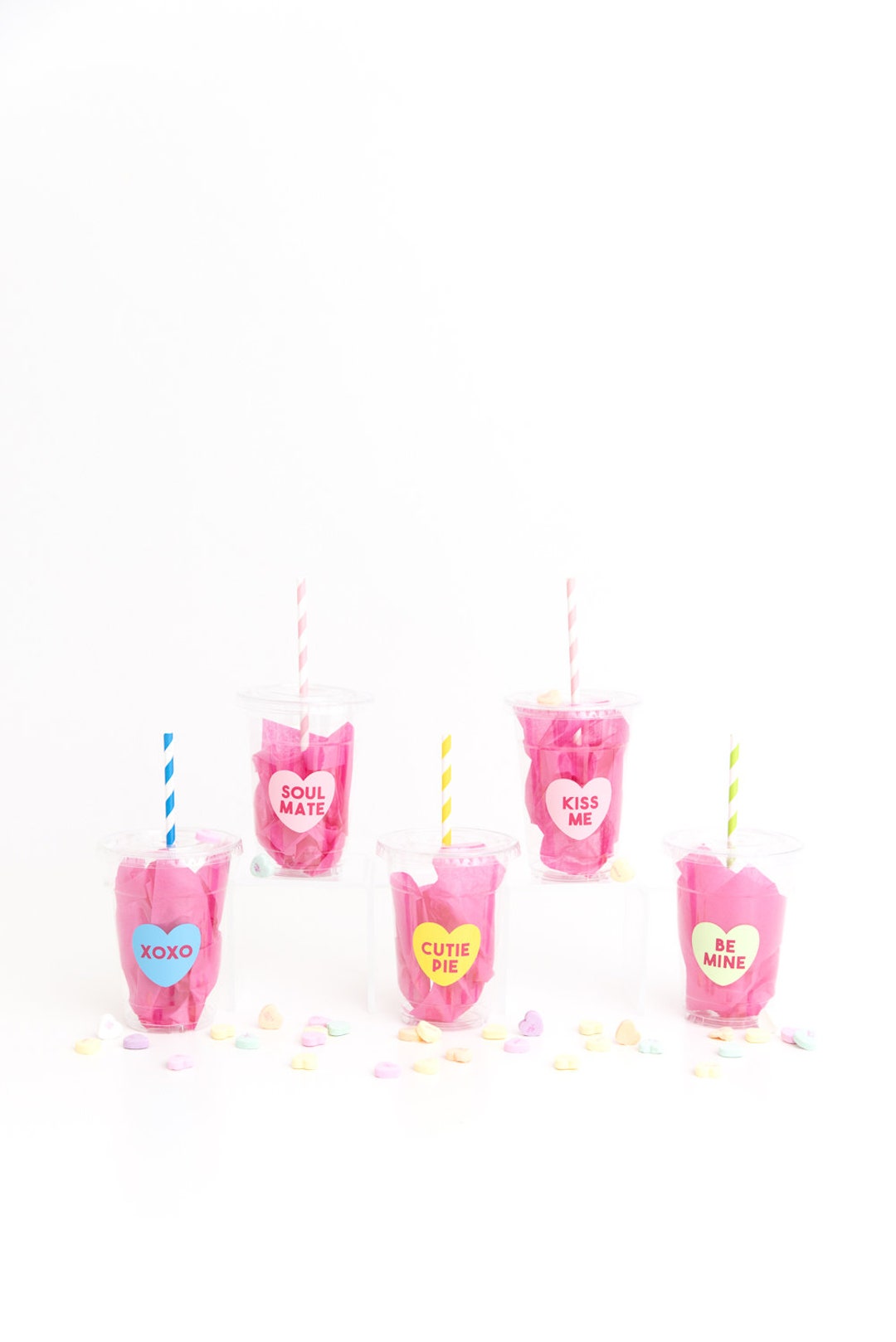 Valentine Party Cups Valentine Birthday Party Cups Valentine - Etsy