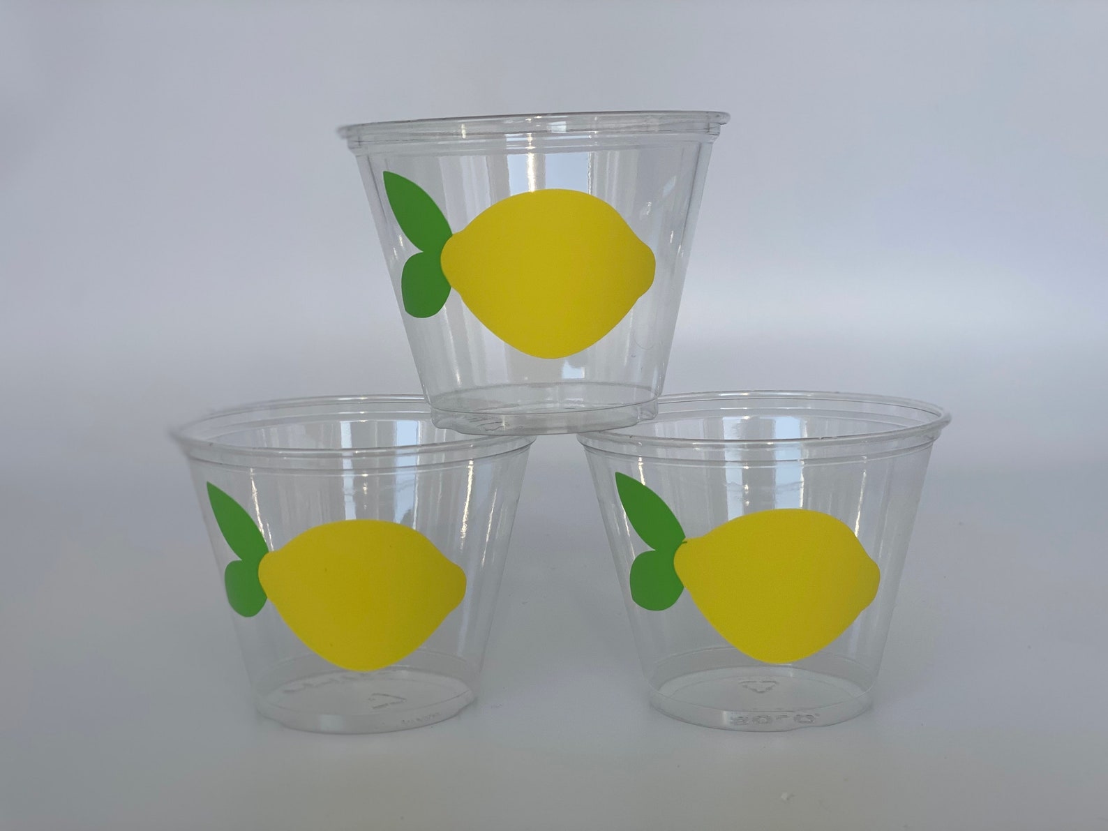 Lemon Party Cups Lemon Birthday Party Cups Lemon Party - Etsy