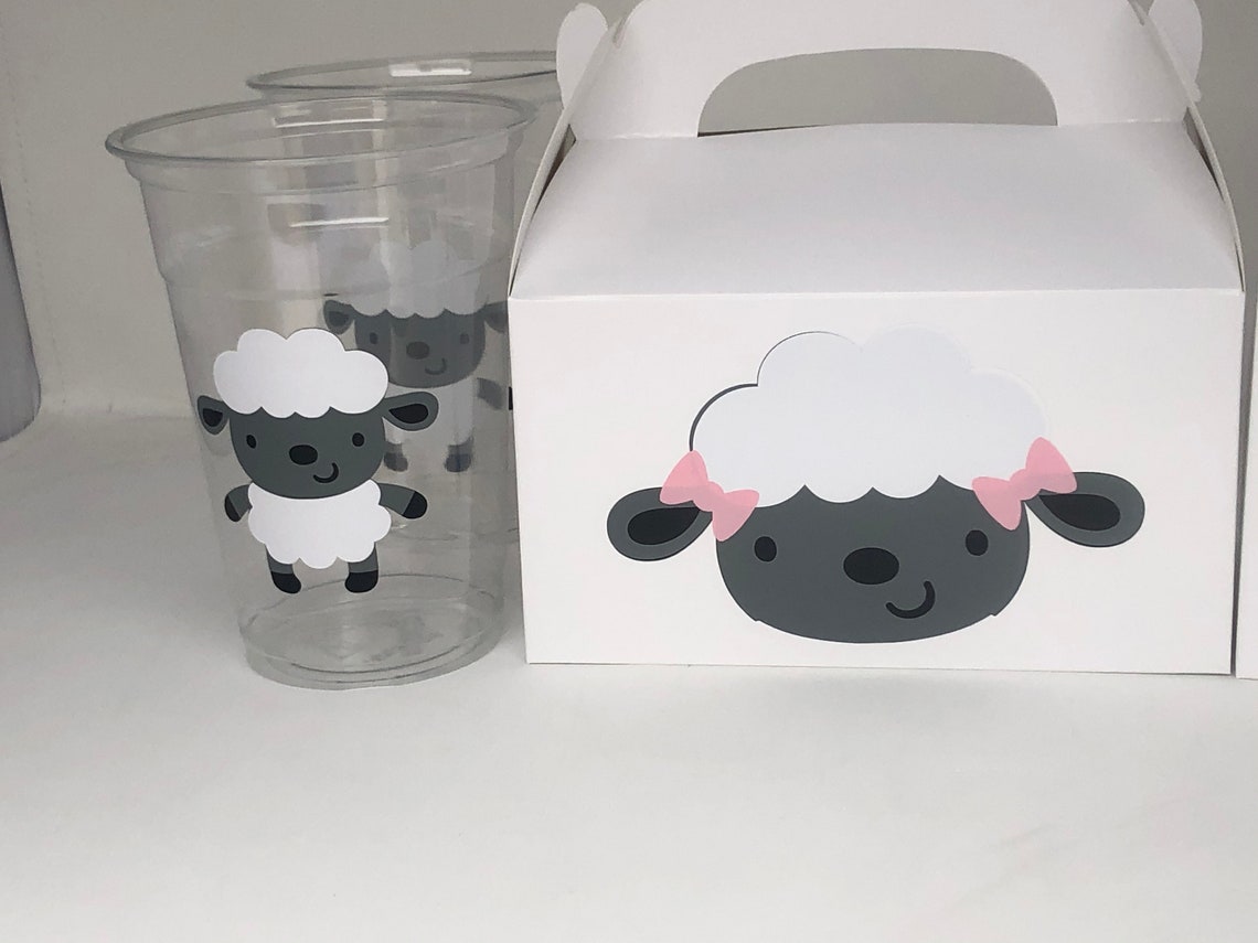 Sheep Party Favors, Sheep Birthday Party Favors, Farm Party Favors ...