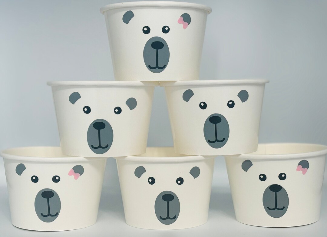 Polar Bear Party Cups, Polar Bear Birthday Party, Polar Bear Party ...