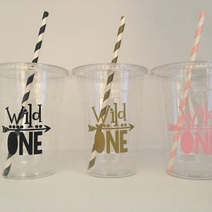 Wild One Party Cups Wild One Birthday Party Cups Wild One - Etsy