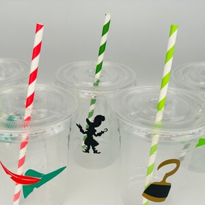 Peter Pan Party Cups, Peter Pan Birthday Party Cups, Peter Pan Party ...