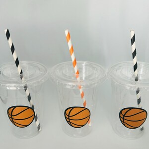 Basketball Party Cups, Basketball Birthday Party Cups, Basketball Baby ...