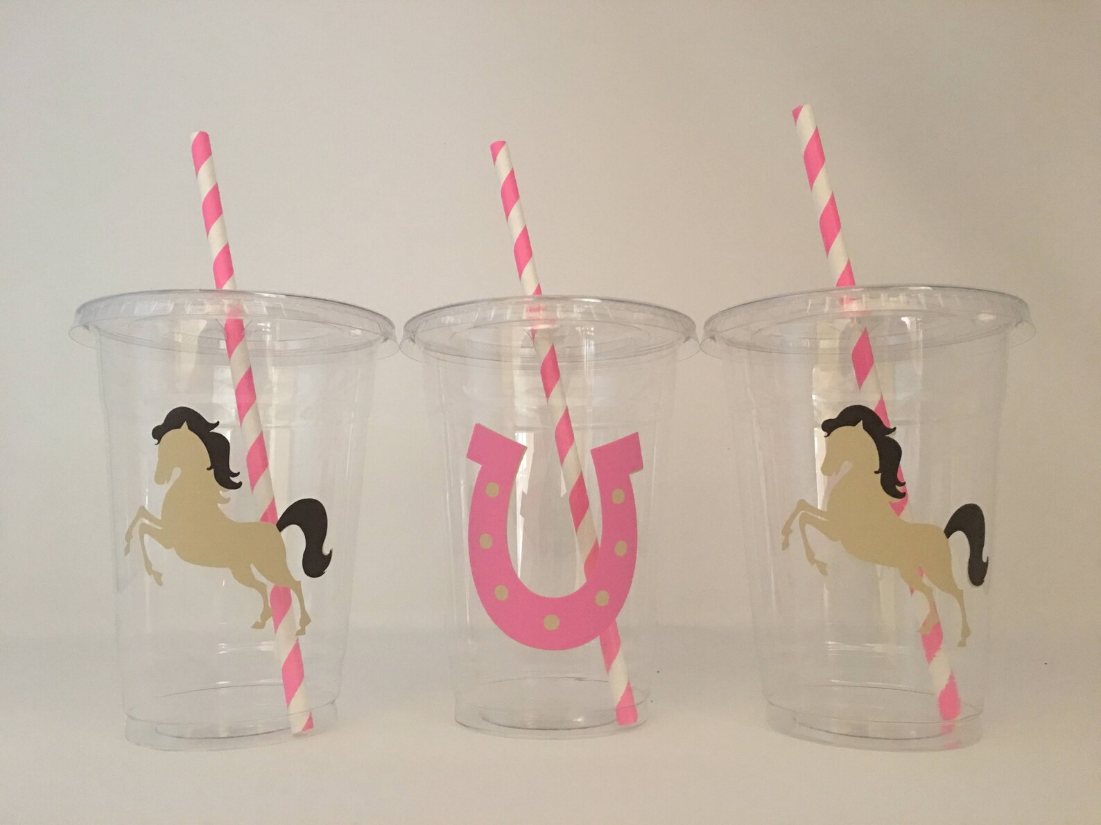 Horse Party Cups, Horse Birthday Cups, Cowgirl Party Cups, Horse Baby ...