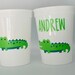 Alligator Party Cups Alligator Birthday Party Cups Alligator - Etsy