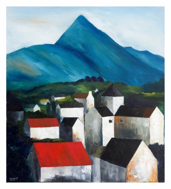 Under Croagh Patrick Limited Edition Giclée Print | Etsy