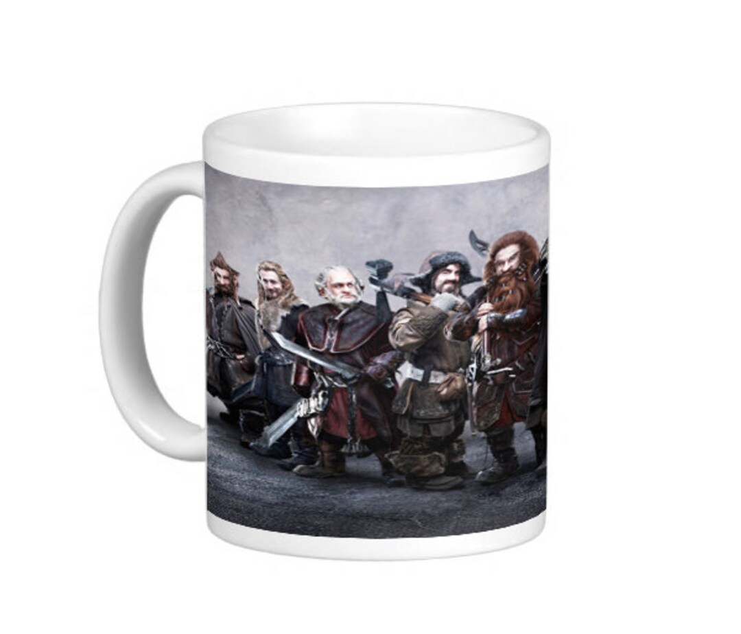 The Hobbit Dwarves Mug. Lord of the Rings. Tolkien. - Etsy UK