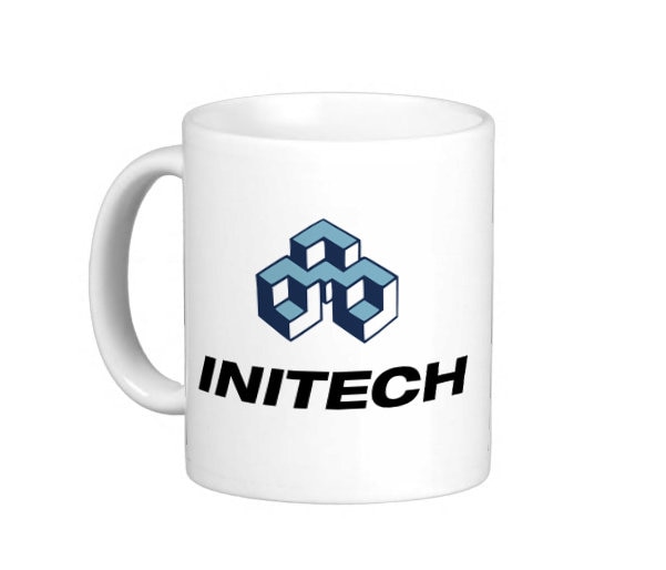 Initech Mug. Office Space Inspired. - Etsy