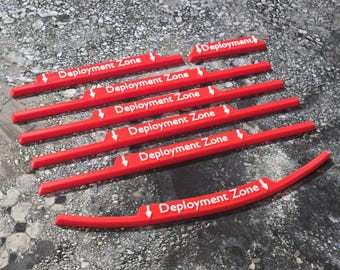 40K Deployment Zone Markers 2 Player Set 3D Printed - Etsy