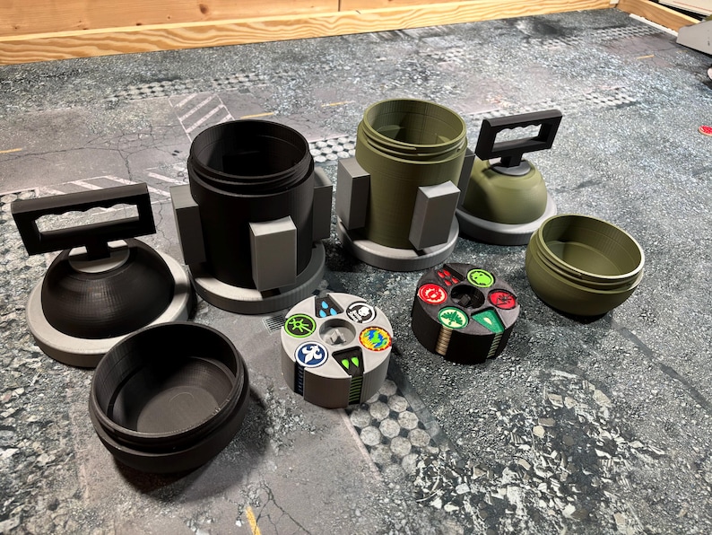Big Bomb Dice and Token Holder - Etsy