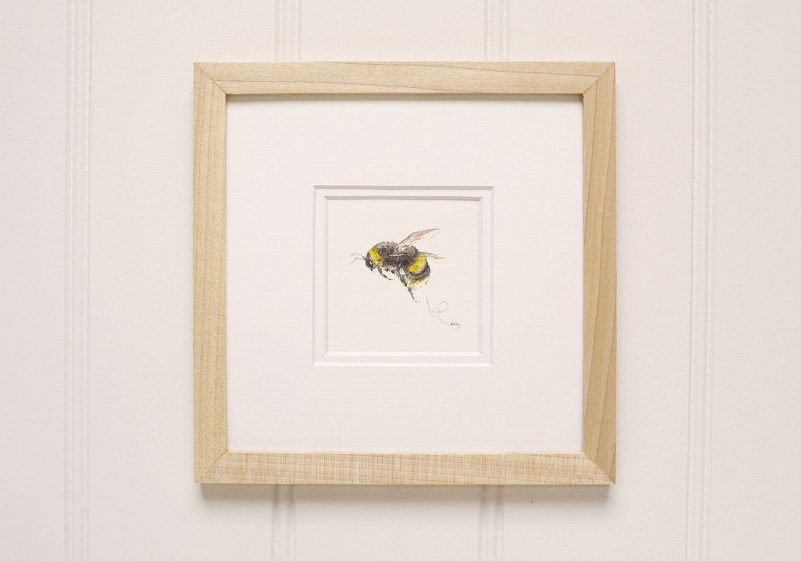 Bee Print - Etsy