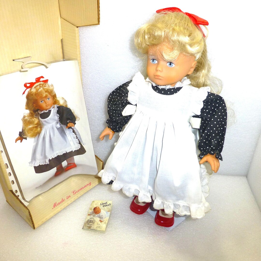 Vintage German Doll Lissi Blonde Girl Germany - Etsy