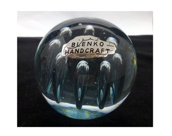 Blenko Paperweight - Etsy