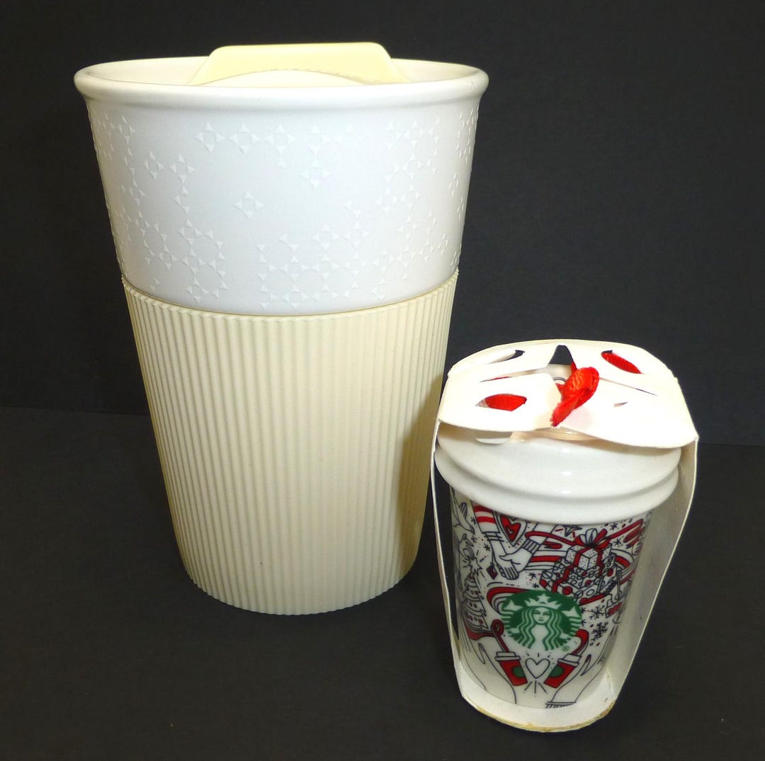 Starbucks Snowflake Travel Mug Holiday Ornament Lot Coffee Lover ...