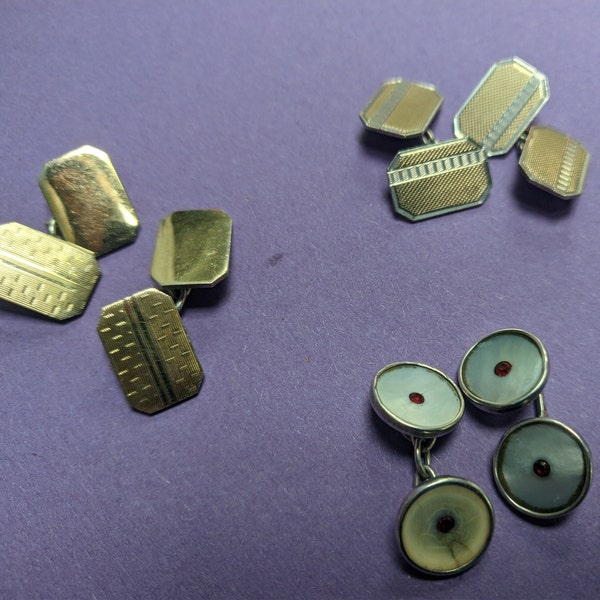 Vintage Cufflinks - Etsy