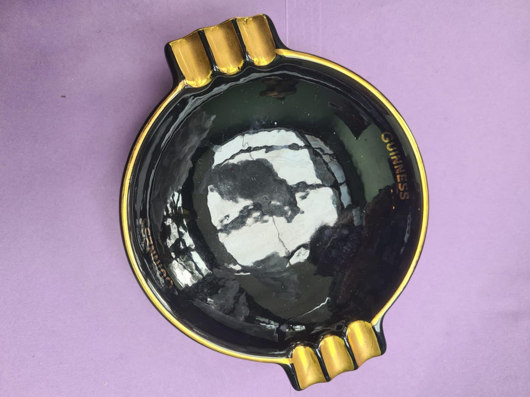 Ceramic Guinness Ashtray, Arklow Pottery - Etsy