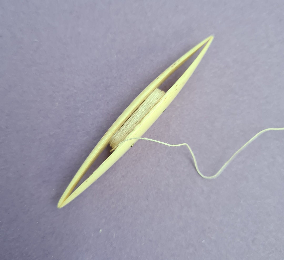 19th Century Animal Bone Tatting Shuttle for Lacemaking - Etsy
