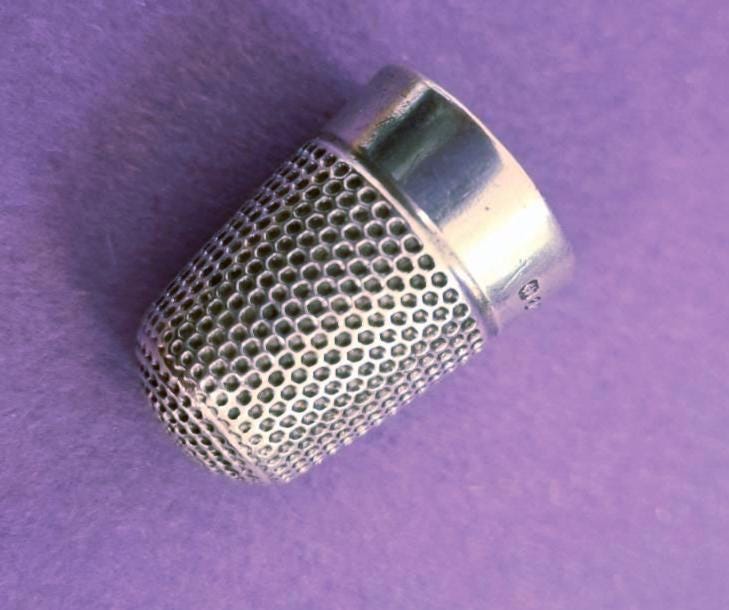 Antique Sterling Silver Thimbles Full English Hallmarks, Priced ...