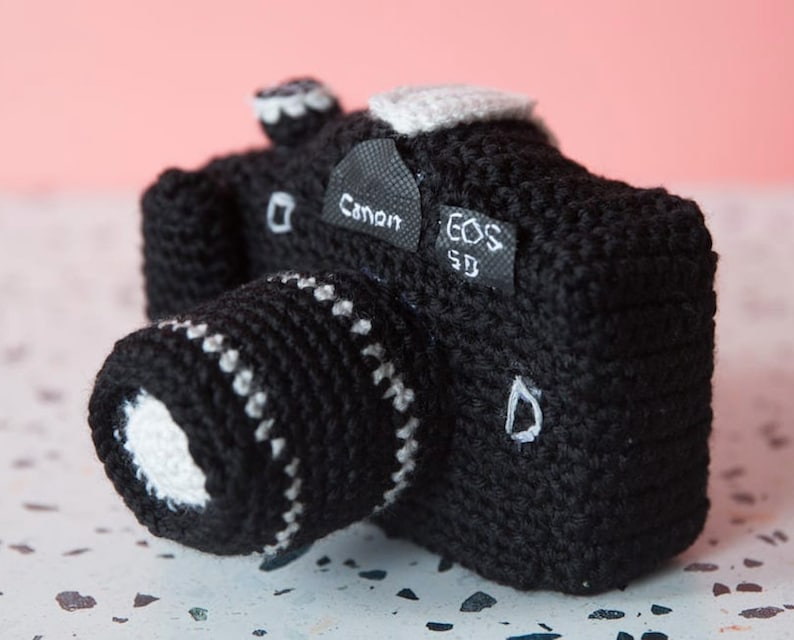 Amigurumi Camera Crochet Pattern, Reflex Camera Toy (PDF) - Etsy