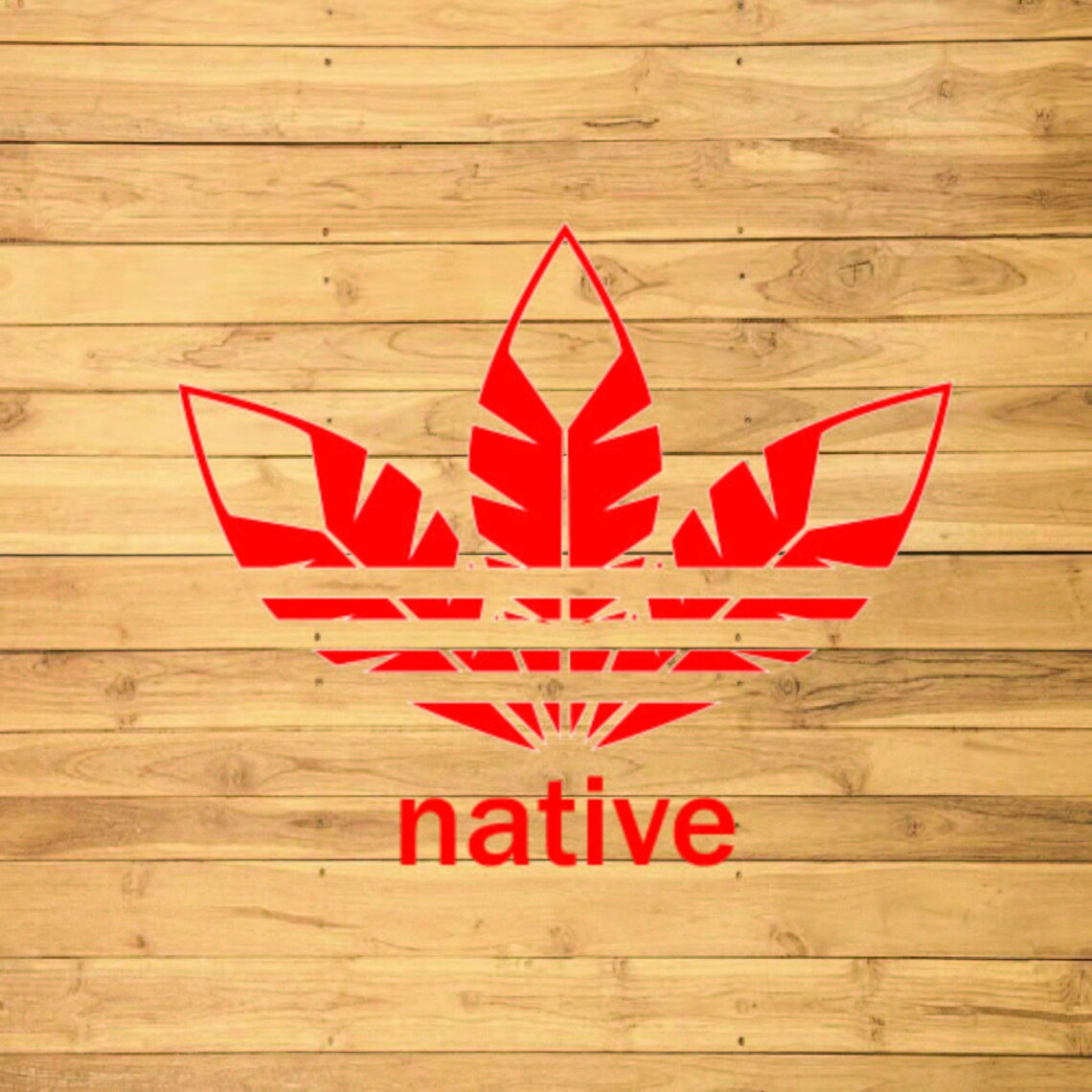 Native American Adidas Logo Svg FileIndian drawing Indians | Etsy