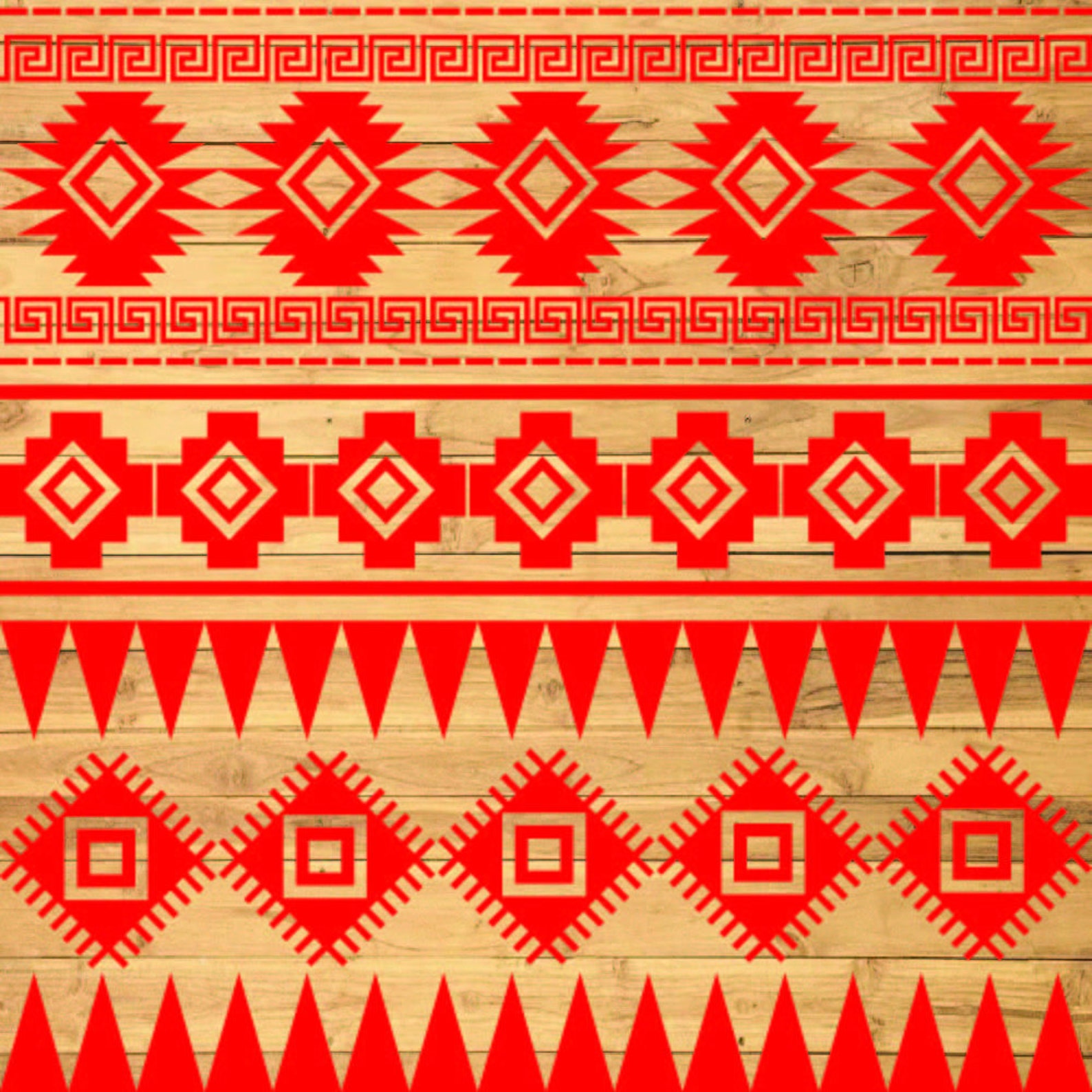 Tooled Leather SVG seamless Aztec Pattern Design Farmhouse - Etsy Singapore