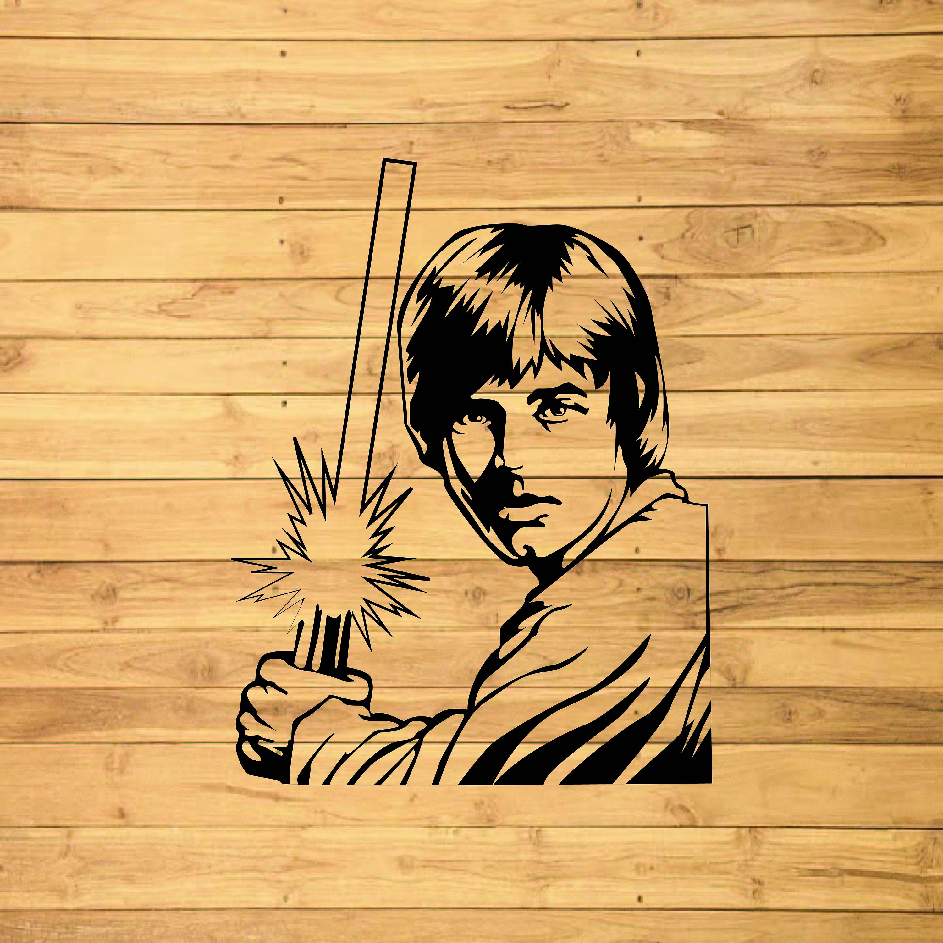 Luke Skywalker Silhouette