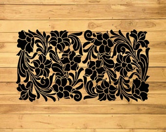 Western Floral Svg | Etsy