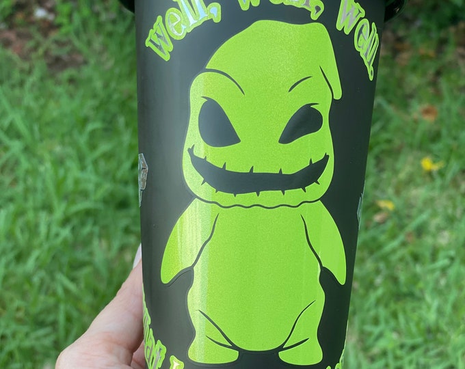 Oogie Boogie Cold Cup Black 24oz/halloween - Etsy