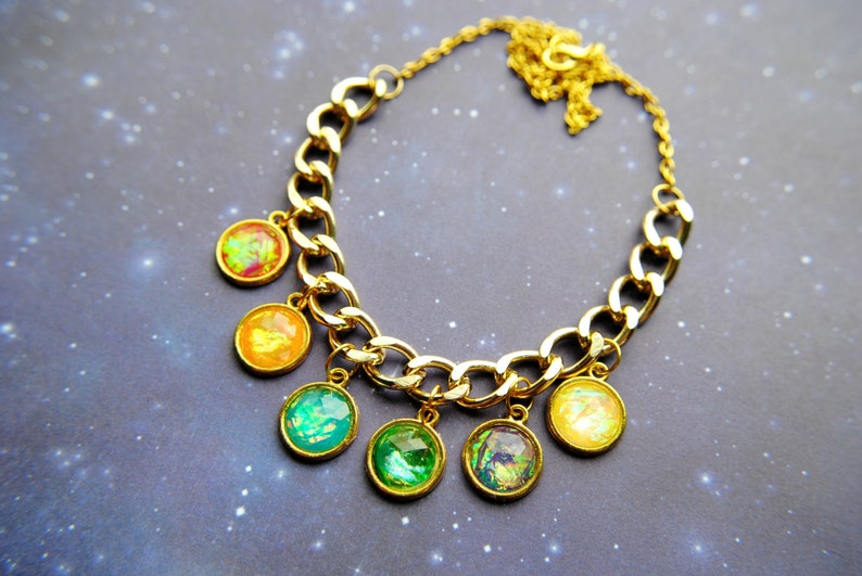 Infinity Gem Necklace the Avengers Infinity Gauntlet - Etsy