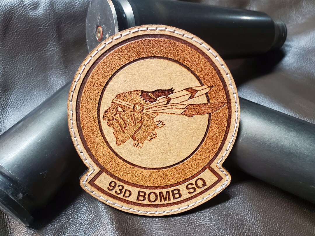 93rd Bomb Squadron Leather Patch - Etsy